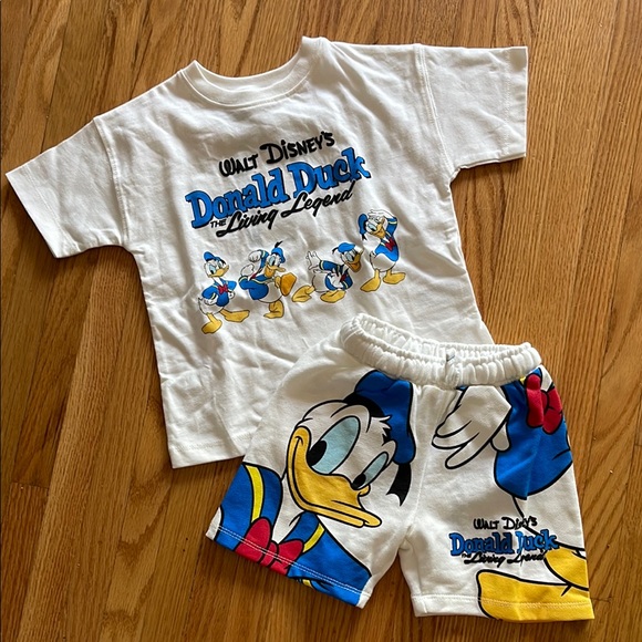 Zara | Matching Sets | Nwt Zara Kids Disney Donald Duck Matching Set ...
